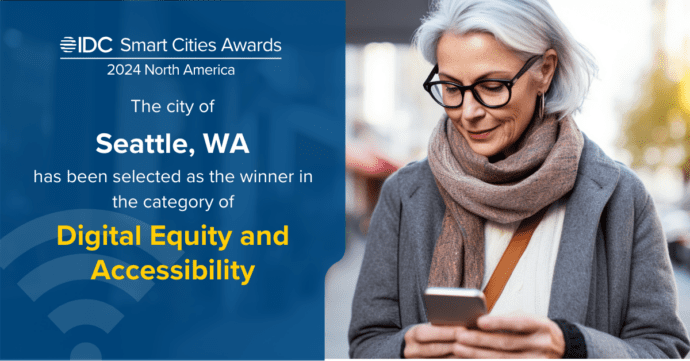City of Seattle wins national recognition for work in digital equity ...